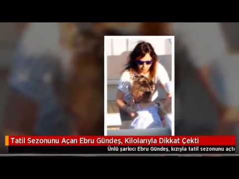 Ebru Gündeş Plaj Elbisesiyle Bile Kilolarını Saklayamadı