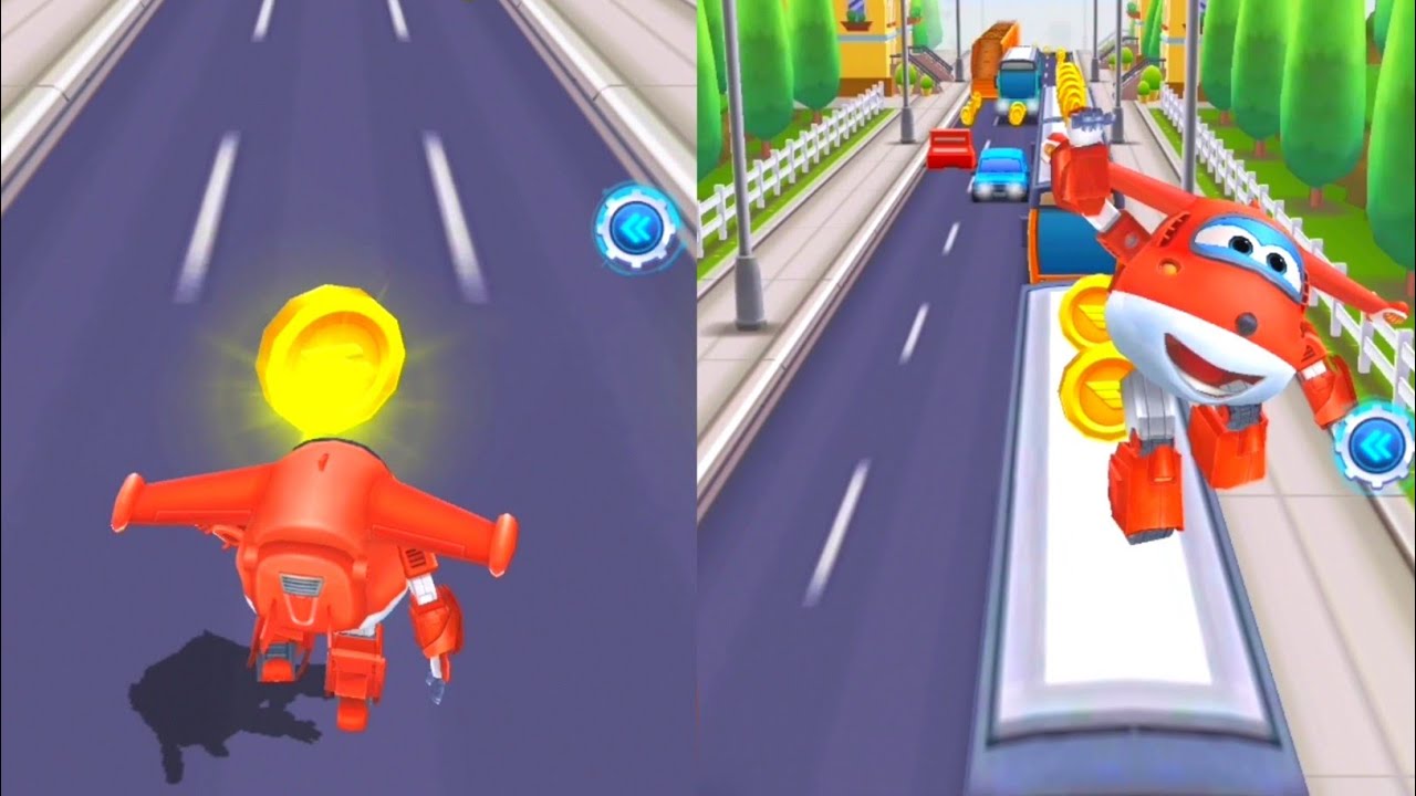 Super Wings : Jett Run - Running Game - Gameplay Android iOS - YouTube