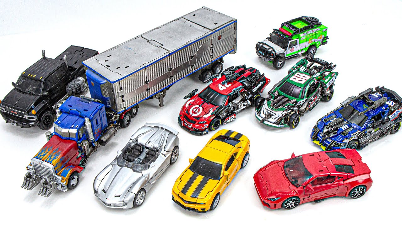 Transformers Movie Autobots & Decepticon Vehicle Car Robot Toys 4hour ...