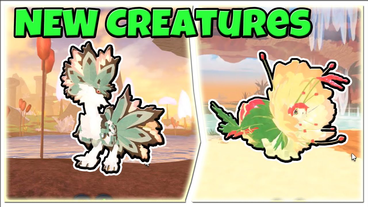 Upcoming Creatures: Veraiatrice and Furnilixii - Creatures Of Sonaria ...