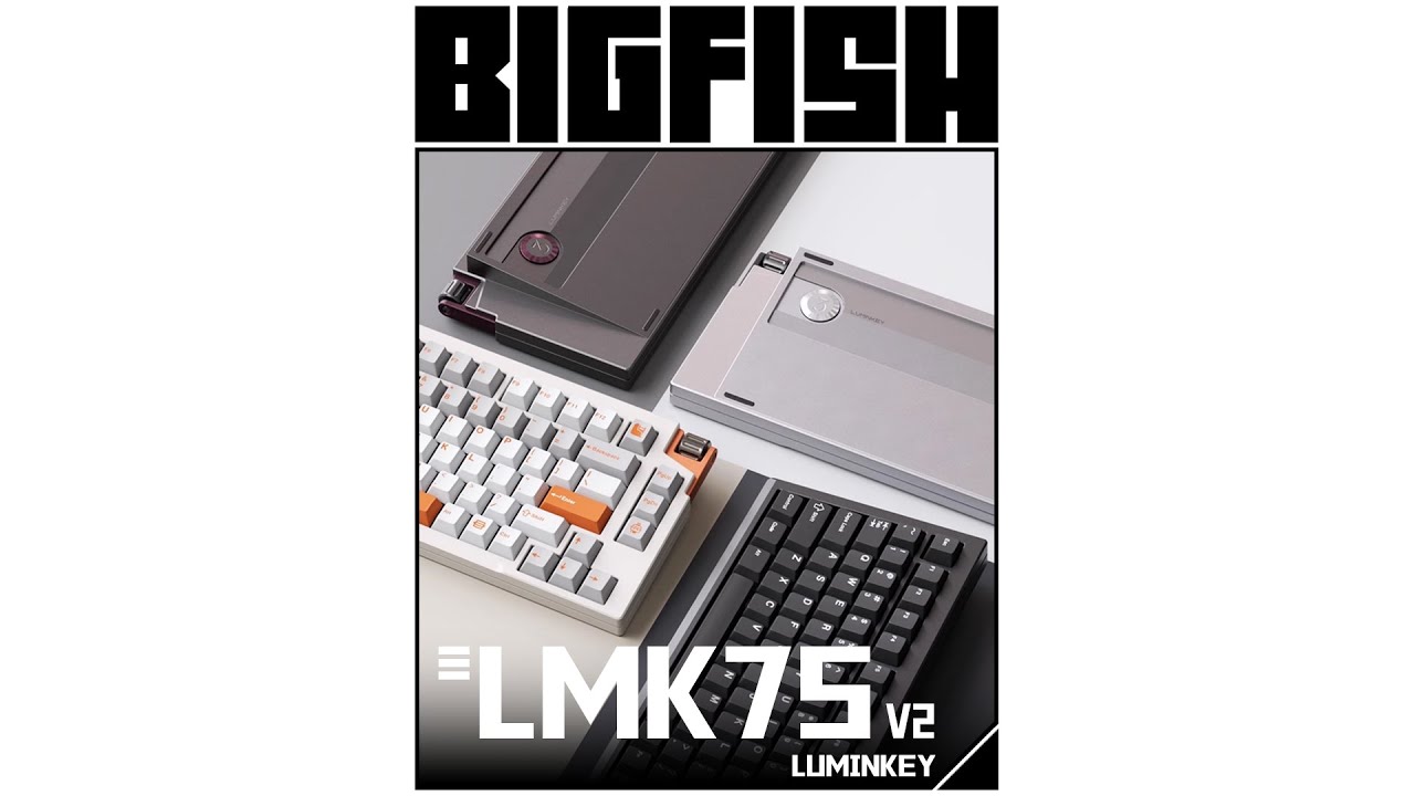 No breaking, no standing, Luminkey75v2 has been completely upgraded! - YouTube