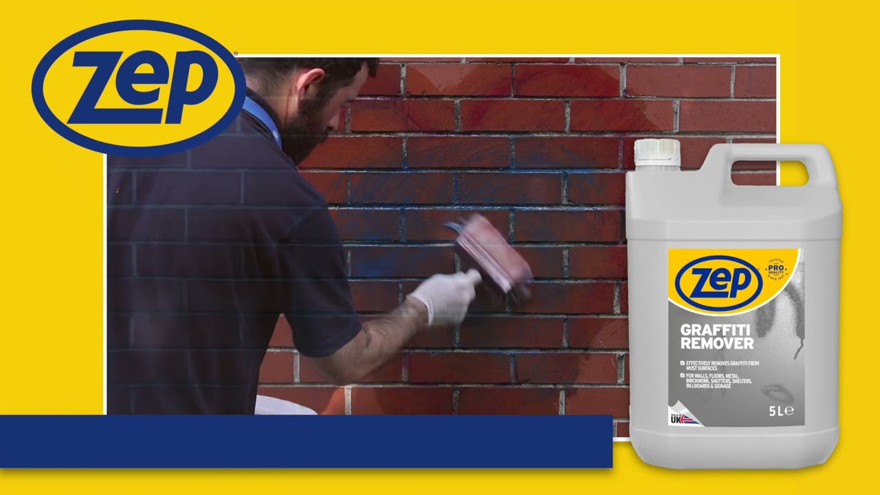 ZEP Graffiti Remover - YouTube