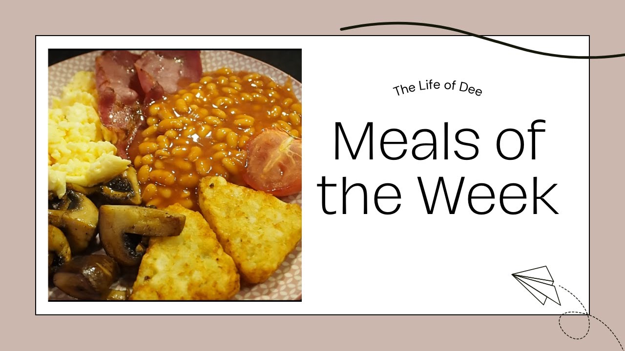 Meals of the week | What’s for Dinner | UK Easy Family Meal Ideas - YouTube