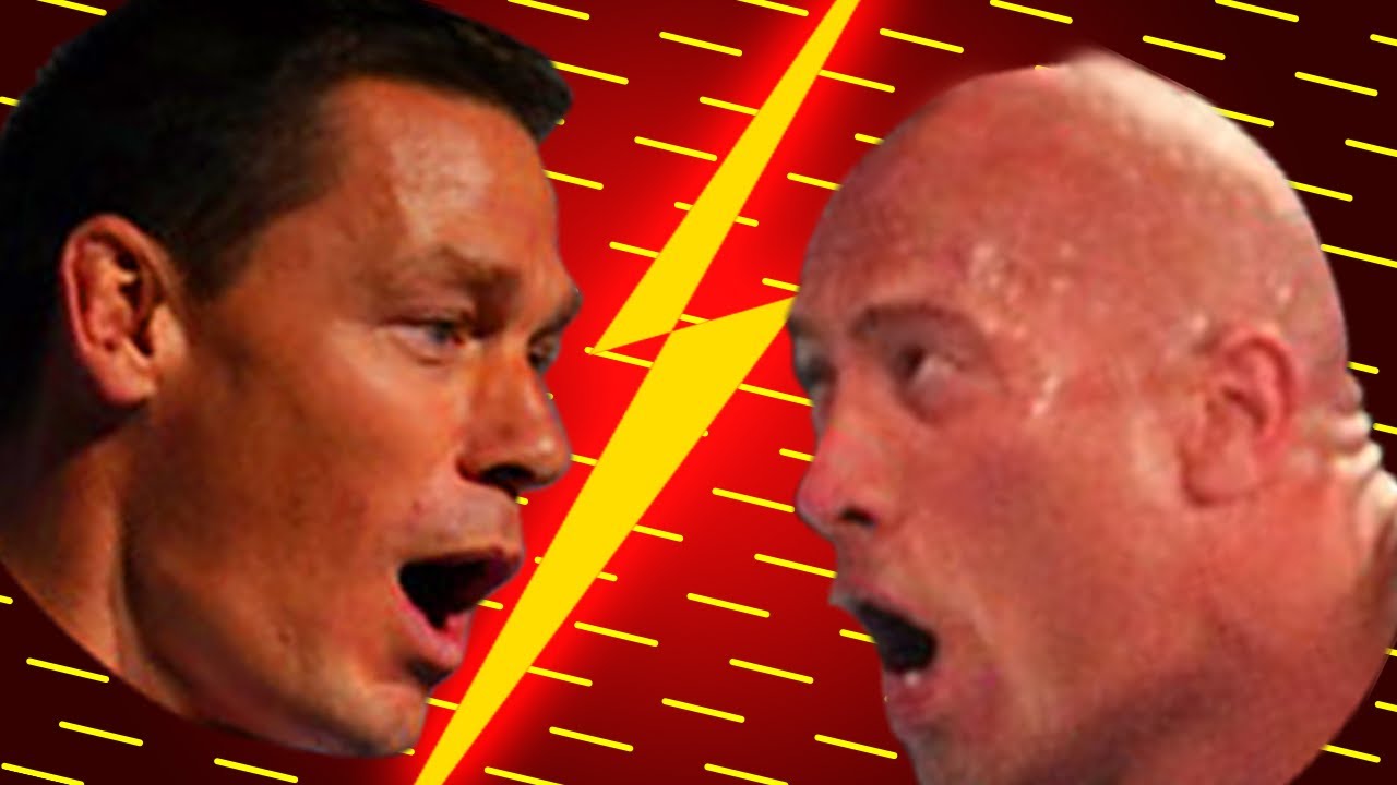 John Cena vs The Rock Bing Chilling Meme - YouTube