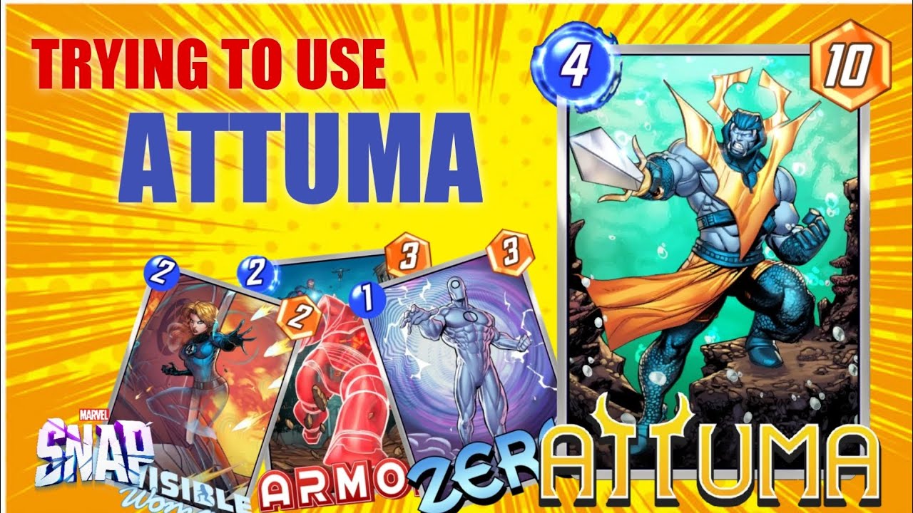 ATTUMA, can't be underestimated | Marvel Snap deck & gameplay - YouTube