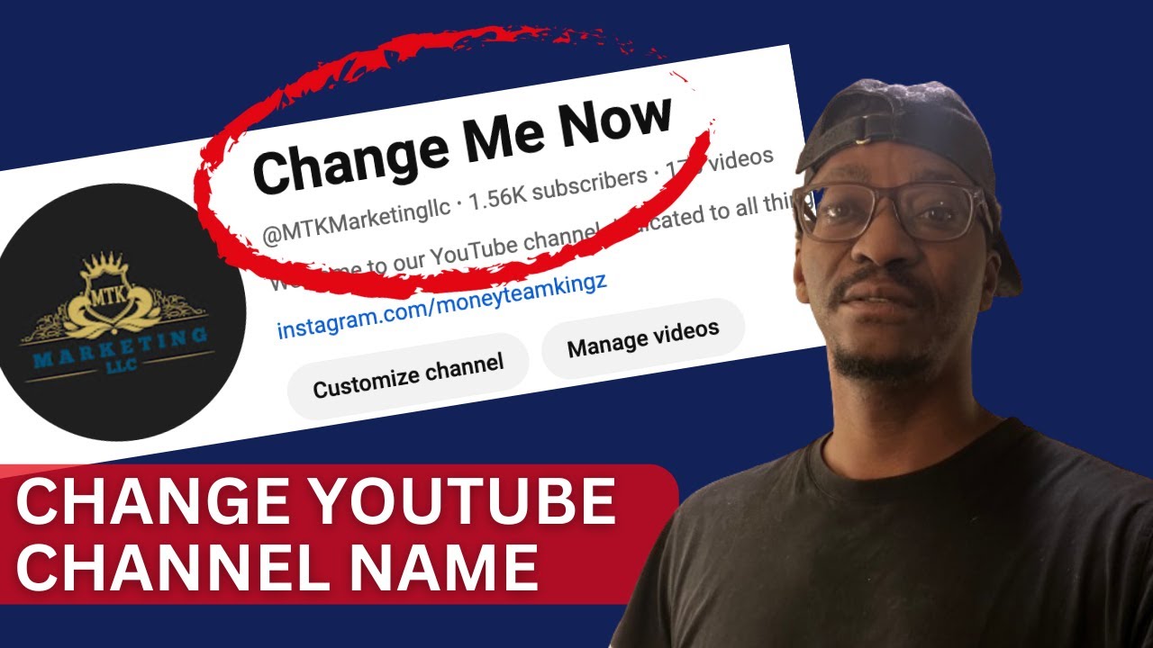 How to Change YouTube Channel Name 2024 (Step-by-Step) - YouTube