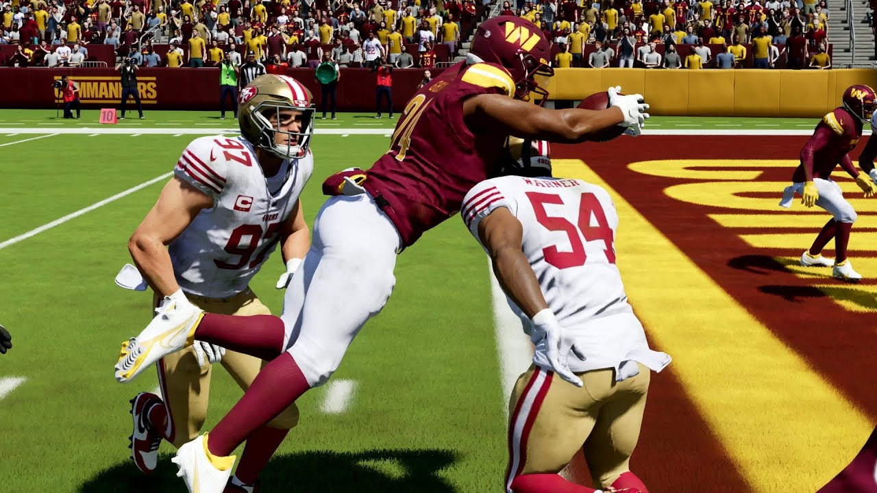 Madden 24 Career - Diving Touchdown vs 49ers Week 17! EP 17 - YouTube
