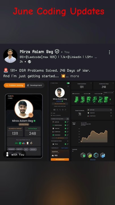 820+ @LeetcodeDaily-ama | Coding journey | Dsa Leetcode Problems Solving #shorts #coding - YouTube