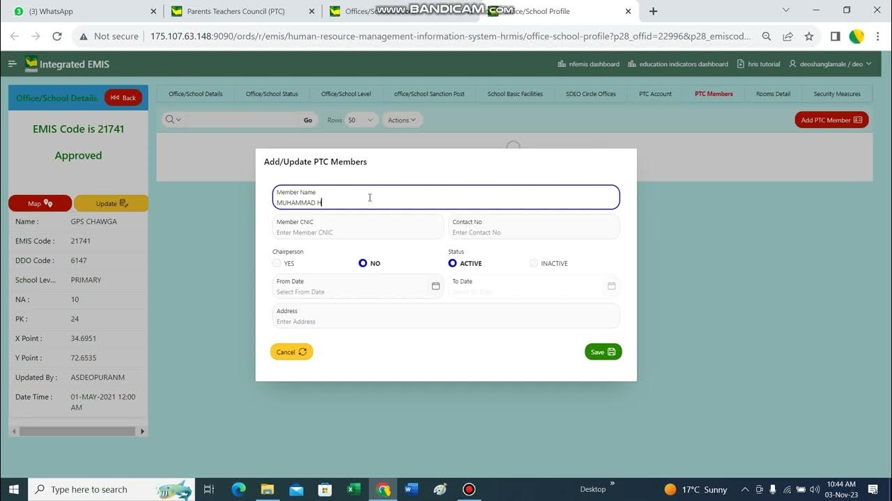 SSR Form Step No.12 PTC Deails Issue resolved - YouTube