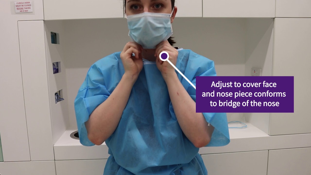 Personal protective equipment placement - YouTube