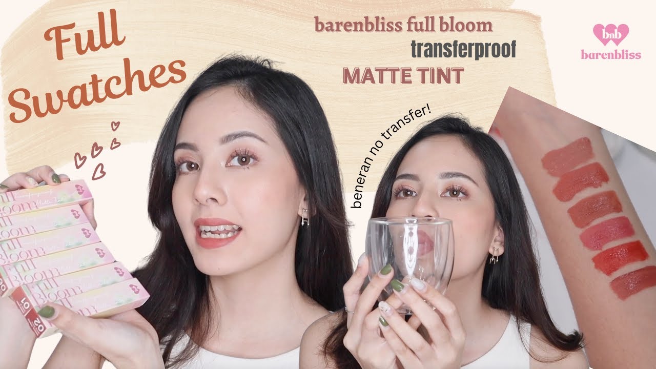 lip tint tapi matte?? BARENBLISS FULL BLOOM TRANSFERPROOF MATTE TINT🌸💕 ...