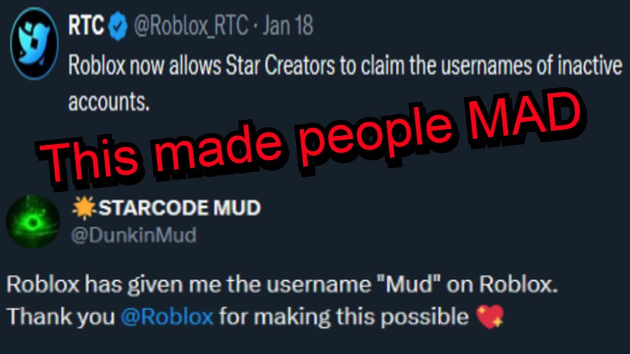This made Roblox users MAD... - YouTube