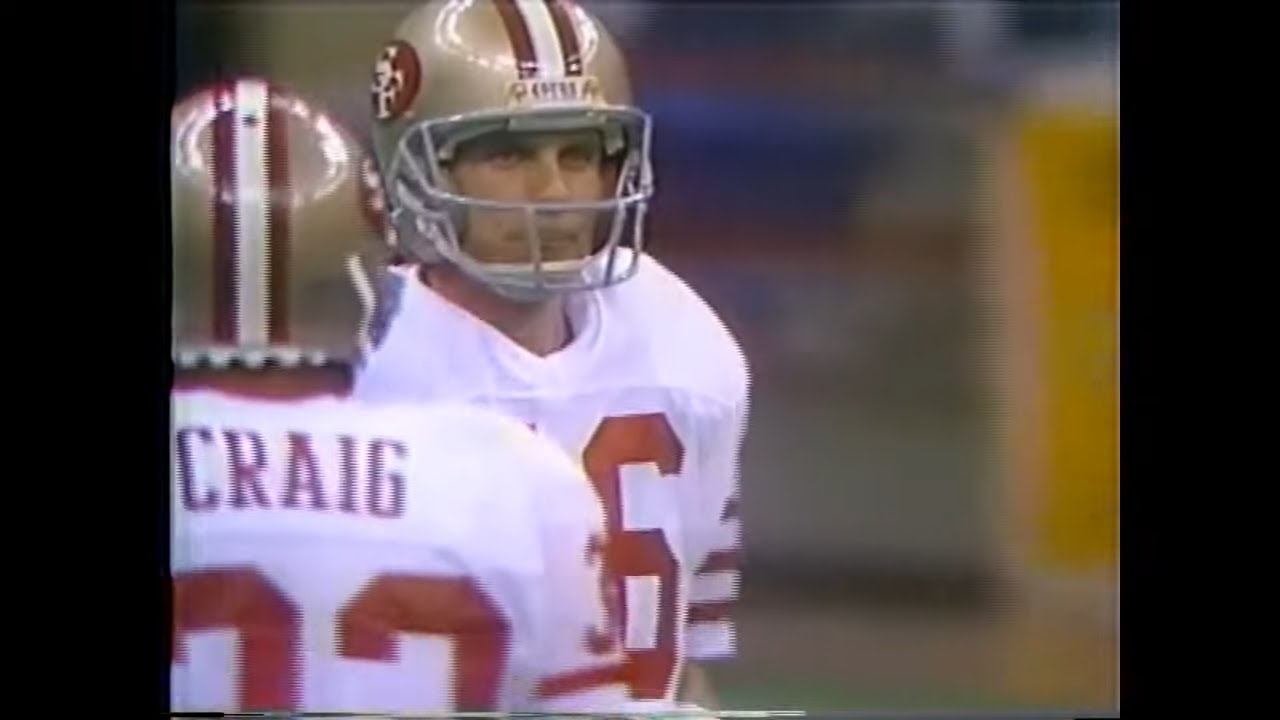 1985 Week 15 - SF 49ers at New Orleans Saints - YouTube
