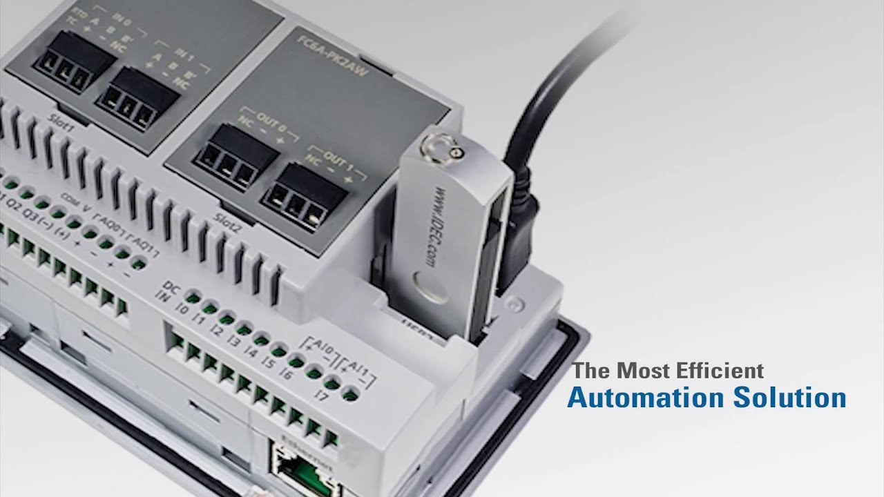 HMI+PLC รุ่น FT1A SmartAXIS Touch - YouTube