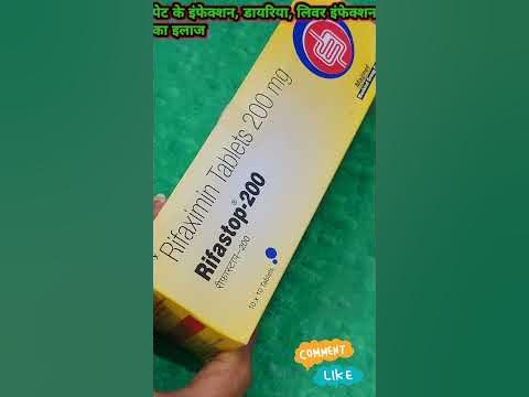 Rifastop 200 mg tablets use, sideeffect, dose, precaution / rifaximin drug use / #shorts # ...