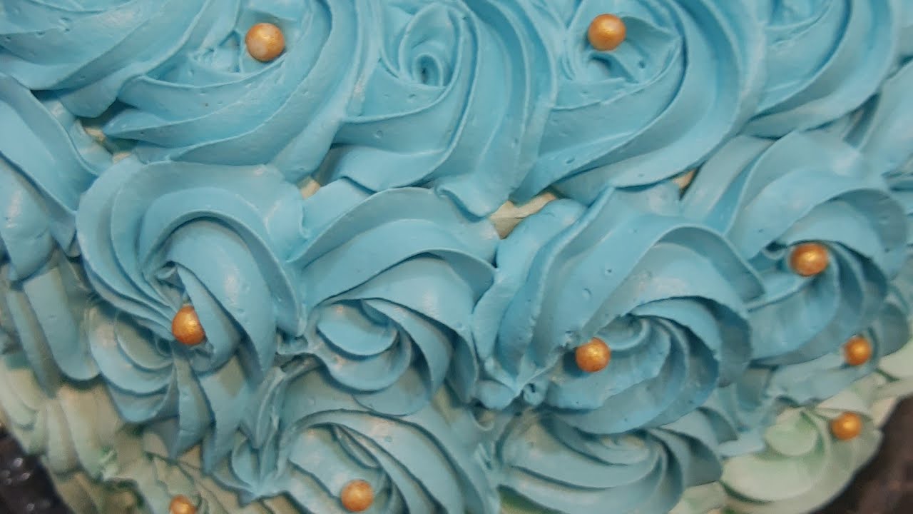 COMO FAZER ROSETAS PERFEITAS DE CHANTININHO | BOLO ROSETA - bico 1m wilton - YouTube