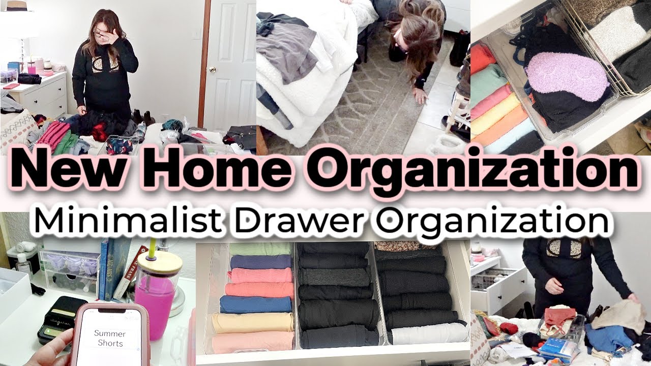 New Home Organization. Minimalist Drawer Organization. I Gave ...