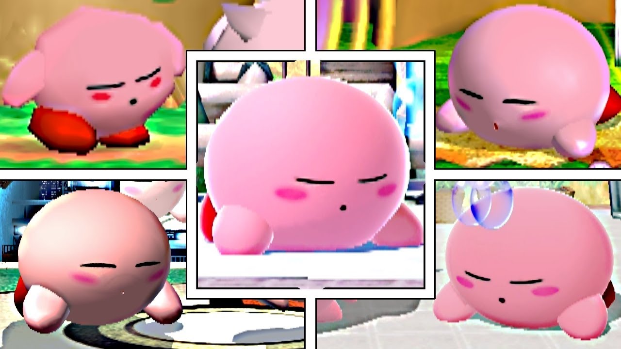 Evolution Of Character's Sleeping Animations In Super Smash Bros Series ...