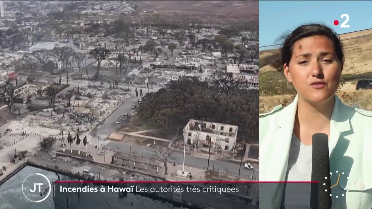 Incendies à Hawaï : les autorité très critiquées - YouTube
