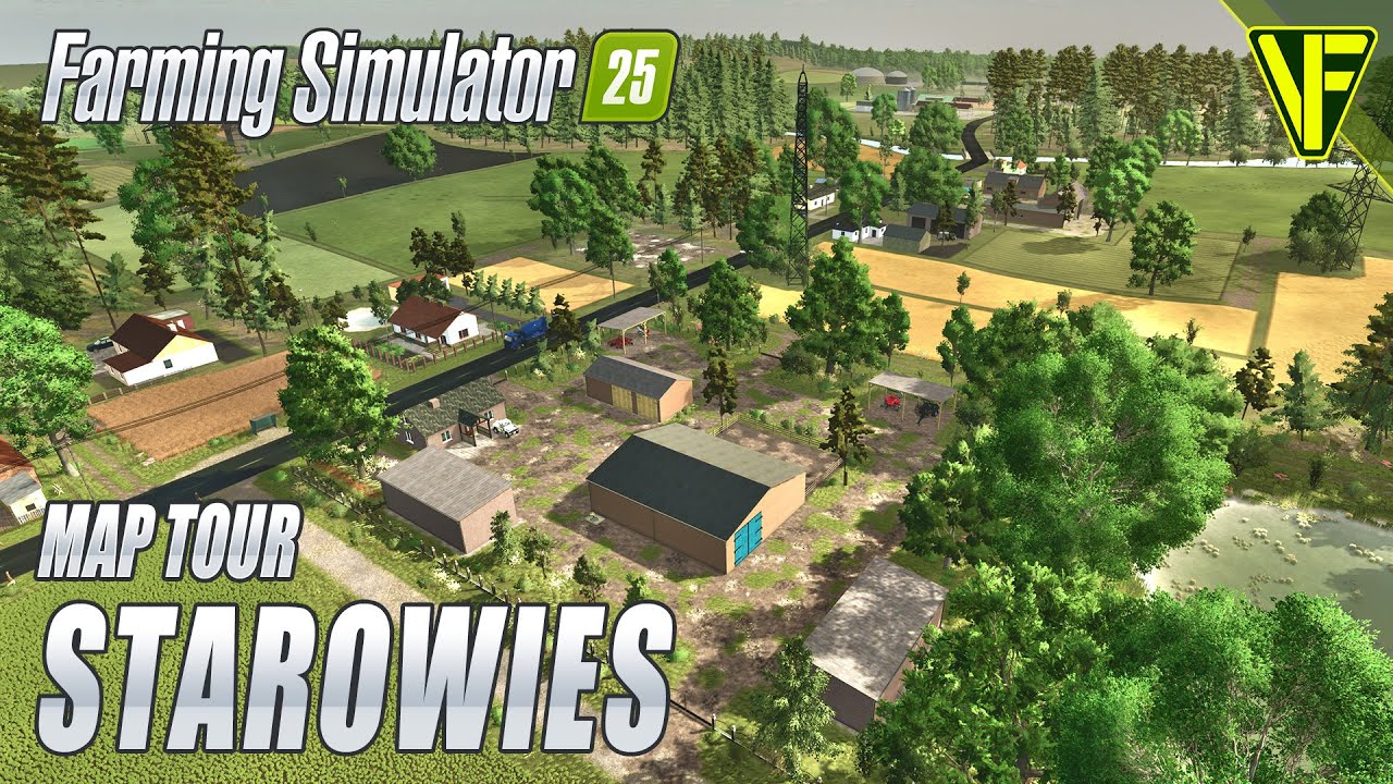 A Perfect Little Map | Starowies | FS25 Map Tour - YouTube