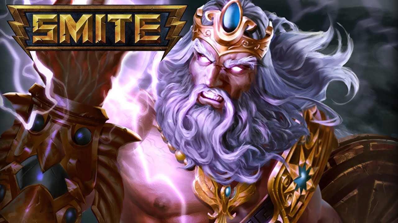 Smite - Skin Spotlights : Wrath of Olympus Zeus *Skin/Jokes/Taunts ...