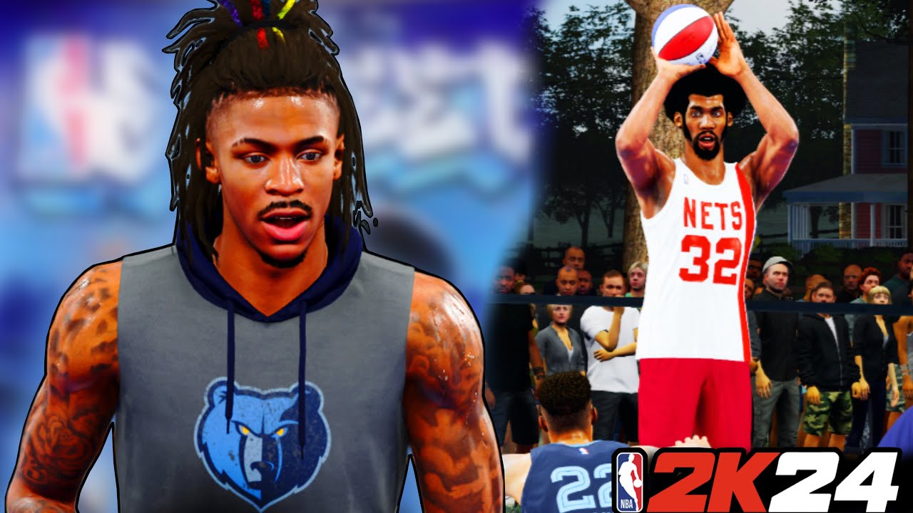 NBA STREET CITY CIRCUIT|| 2K24 NBA STREET|| JA MORANT VS STRETCH MONROE ...