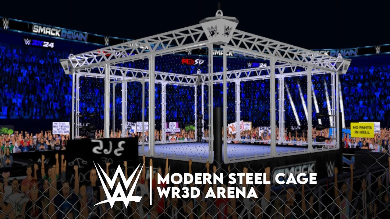 WWE Steel Cage For WR3D | WR3D By SD Frevr - YouTube