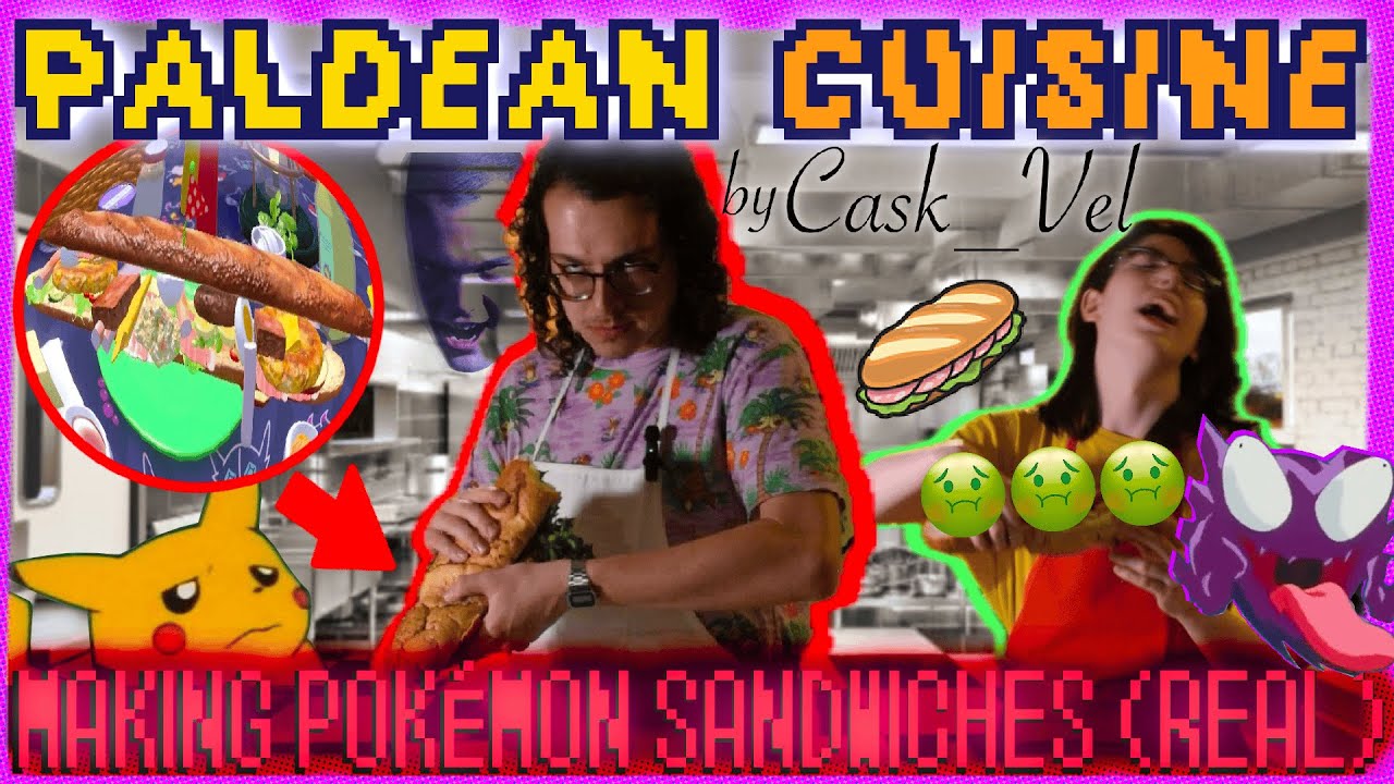 We made Pokémon SV Sandwiches IRL - YouTube
