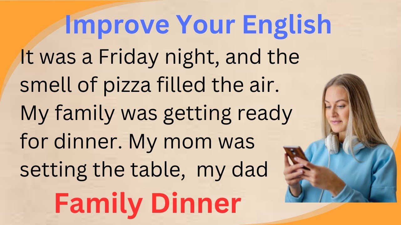 Family Dinner | English Story | English Story Short | Story | Story in ...