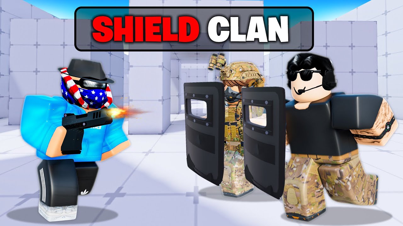 I Found A RIOT Shield Only Clan, And They Weren't HAPPY! (Roblox Rivals ...