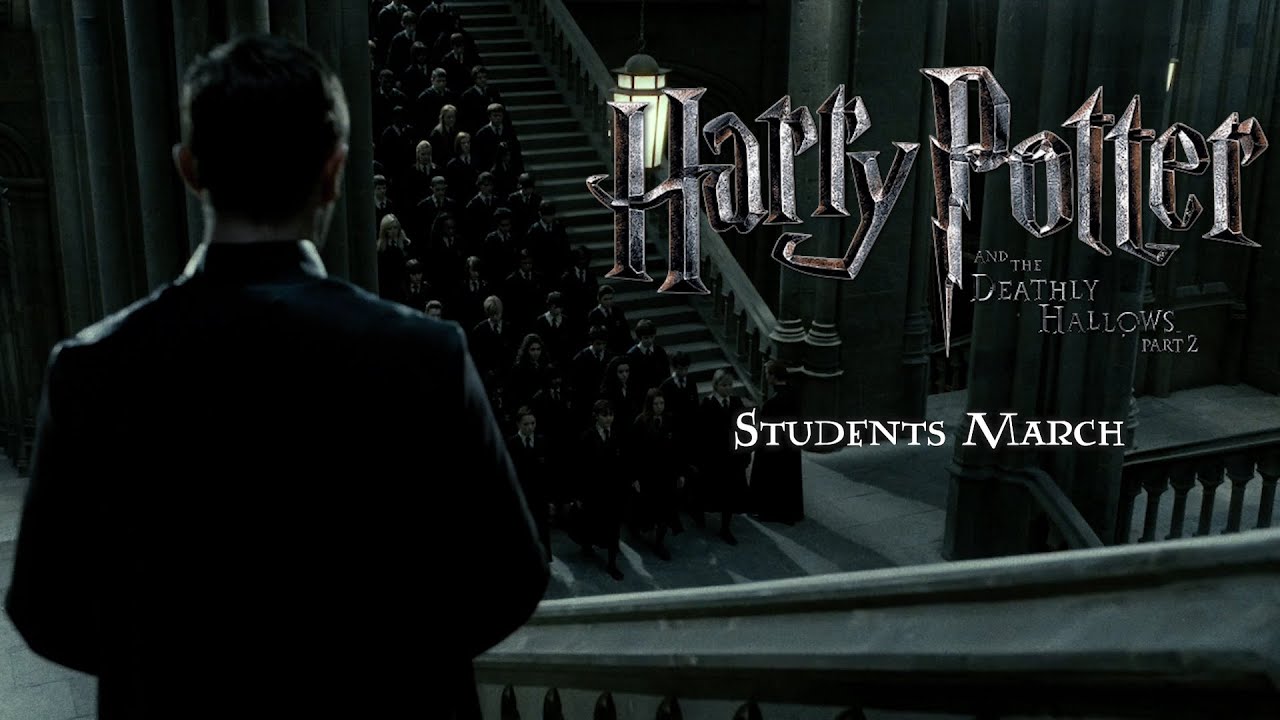 Students March - Harry Potter and the Deathly Hallows: Part 2 Complete ...