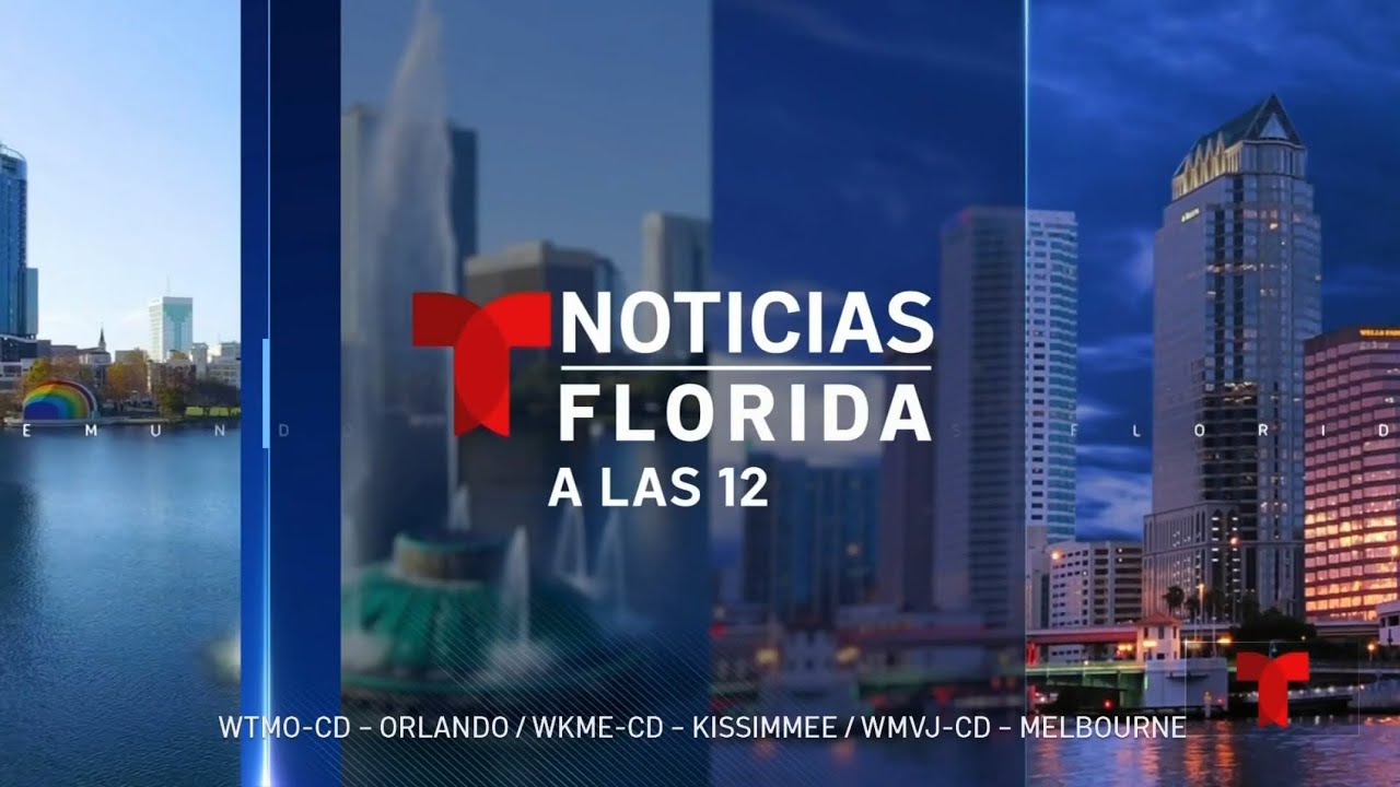 WTMO-CD/WRMD-CD/WWDT-CD - Noticias Telemundo Florida a las 12PM ...