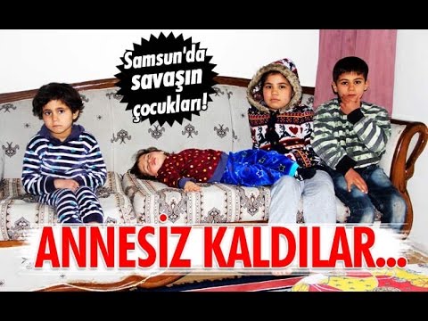Samsun'da Suriyeli çocukların dramı!