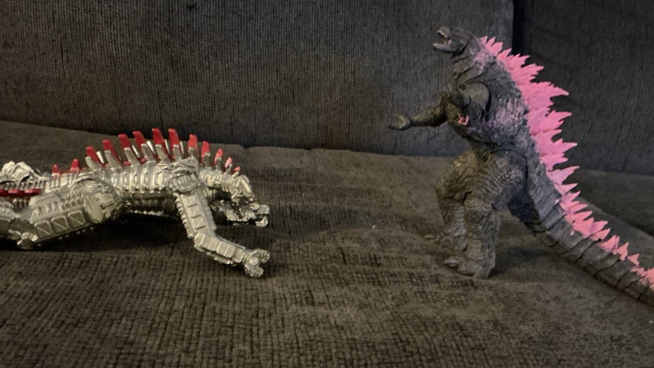 Godzilla evolved vs mega Godzilla part 3 final - YouTube