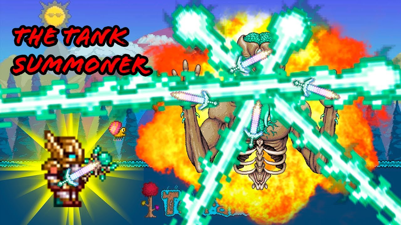 Tank Summoner / Invocador Tanke - Terraria - YouTube