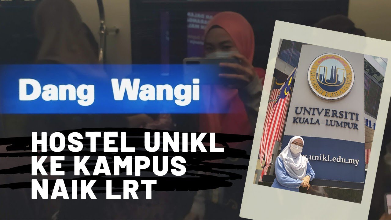 Hostel Bangsar ke Kampus UniKL MIIT naik LRT Kelana Jaya Line (LRT ...
