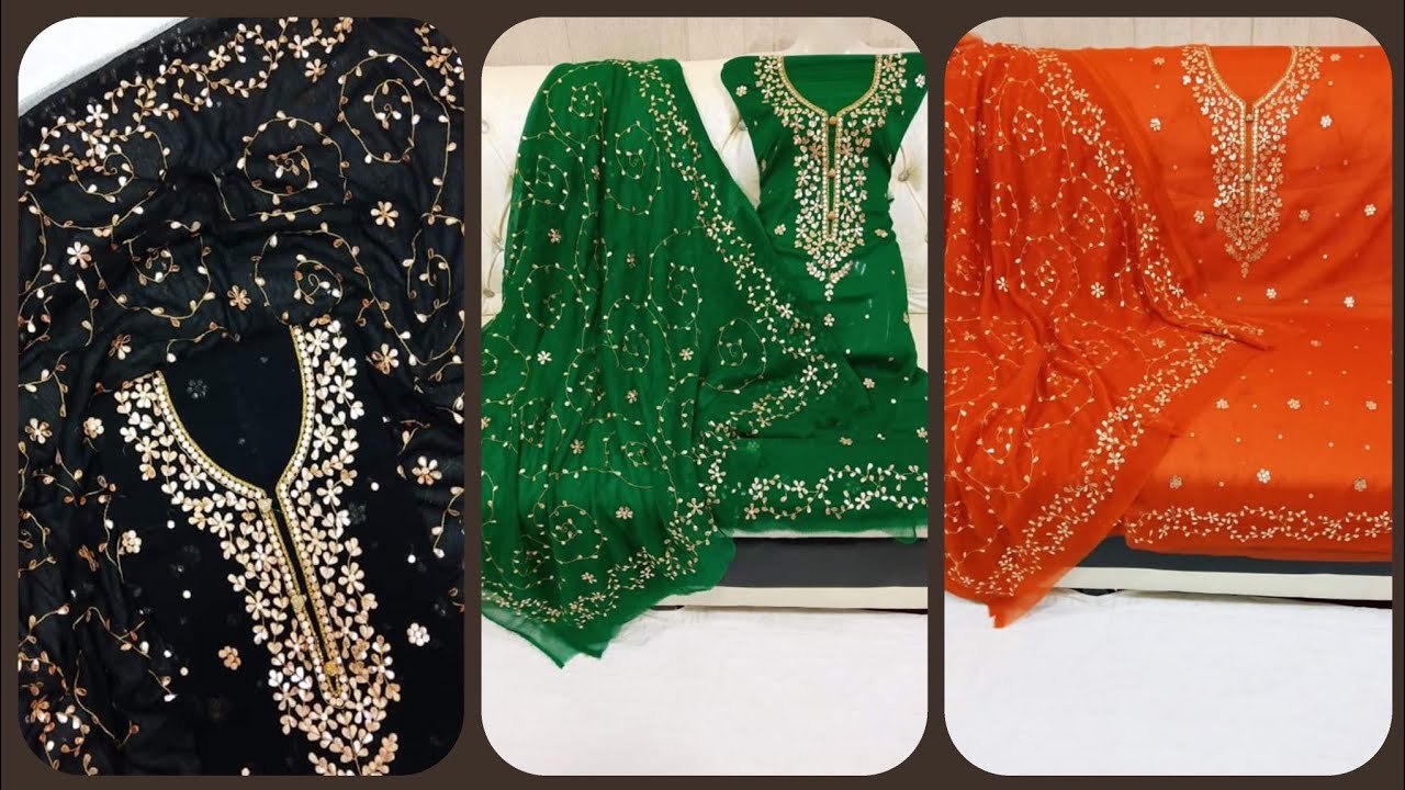 Gotta embroidered shirts latest New and gorgeous collection of 2020 ...