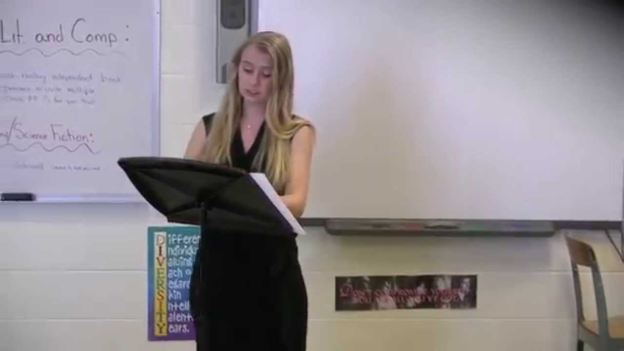 Meikah's solo at Solo Ensemble 2014 in Siren Wisconsin - YouTube