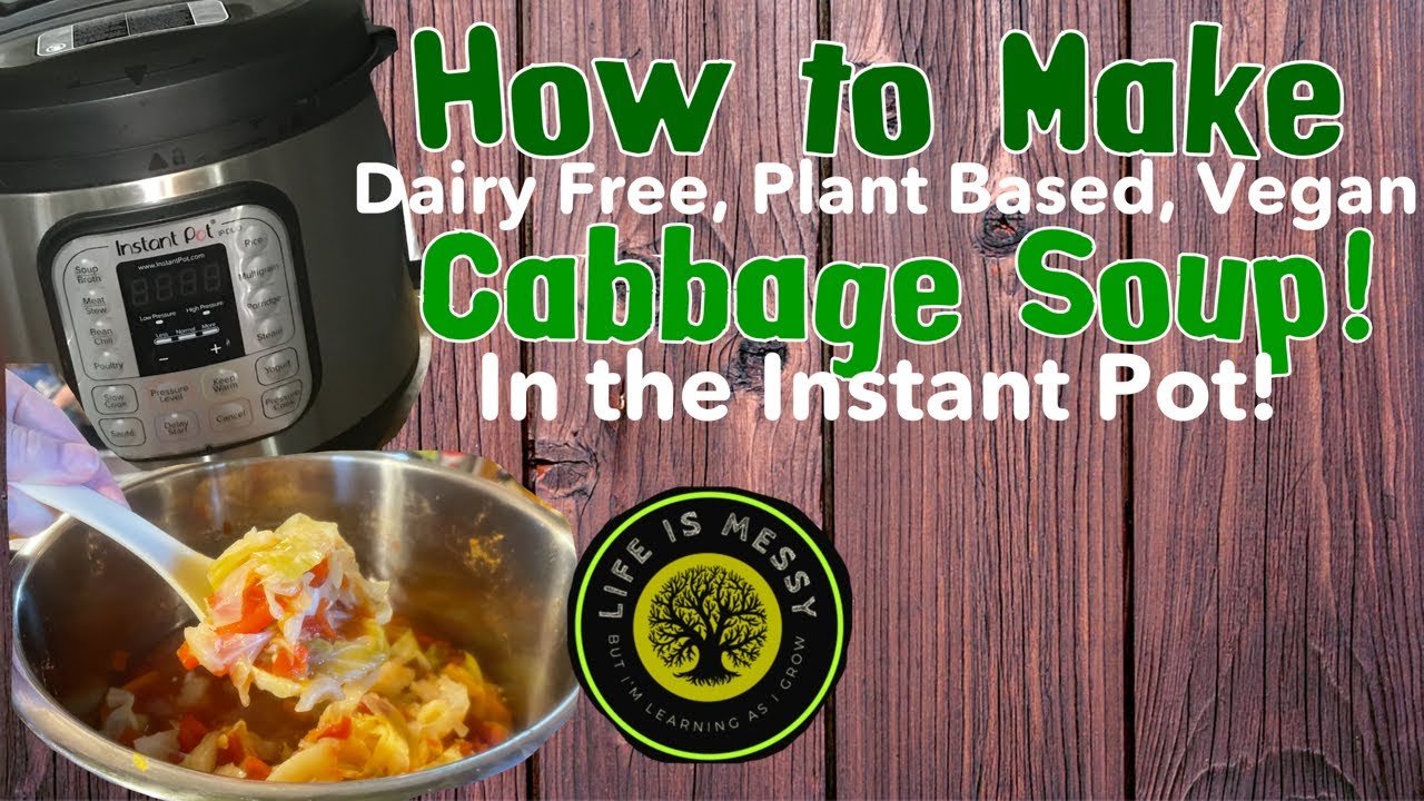 Instant Pot Magic: Vegan Cabbage Soup Recipe - YouTube
