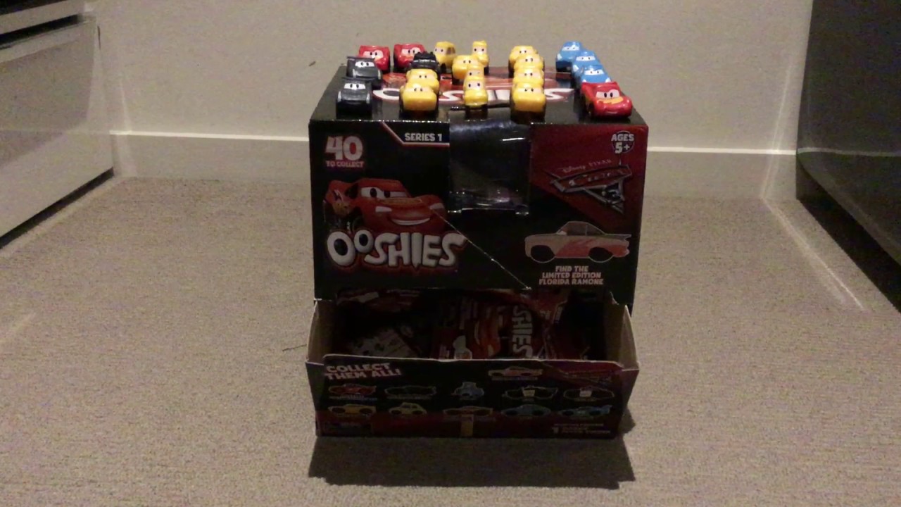 Series 1 cars 3 ooshies unboxing LIMITED Edition FOUND!!! - YouTube
