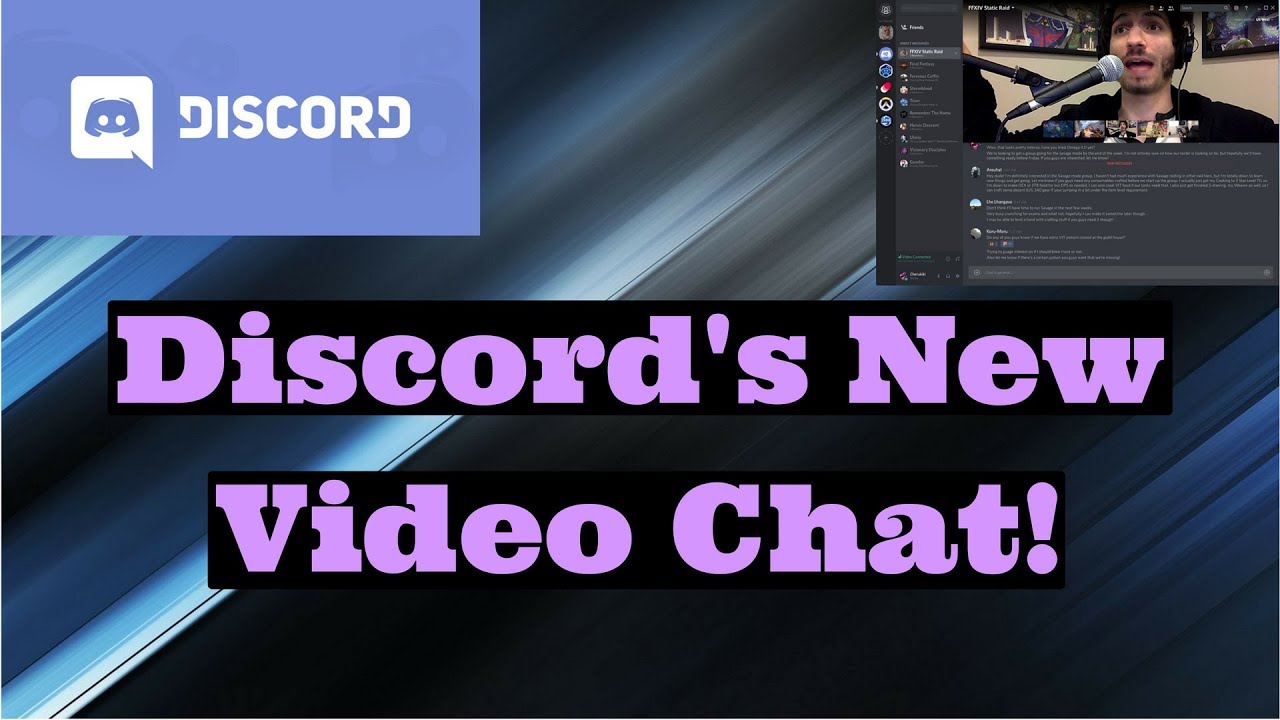 What To Expect From Discord's Newest Feature: Video Chat - YouTube
