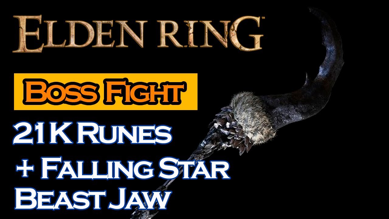 [er] Full Grown Fallingstar Beast | Boss Fight | Elden Ring - YouTube