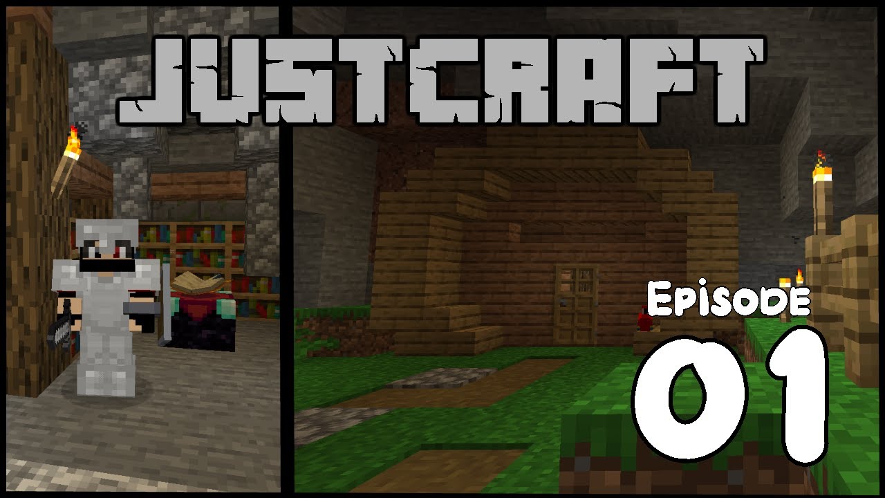 JustCraft 1: Episode 1 - Starting Over! - YouTube