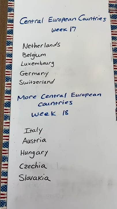 CC Cycle 2 Weeks 17-18 Geography - YouTube