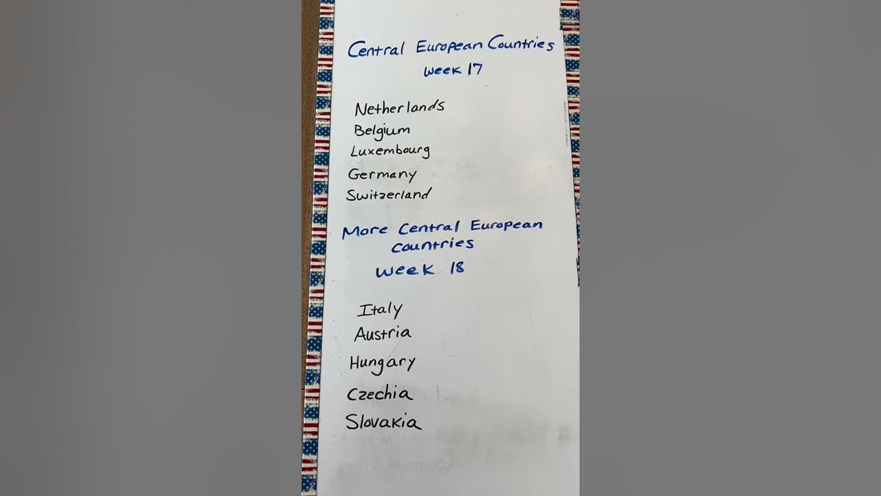 CC Cycle 2 Weeks 17-18 Geography - YouTube