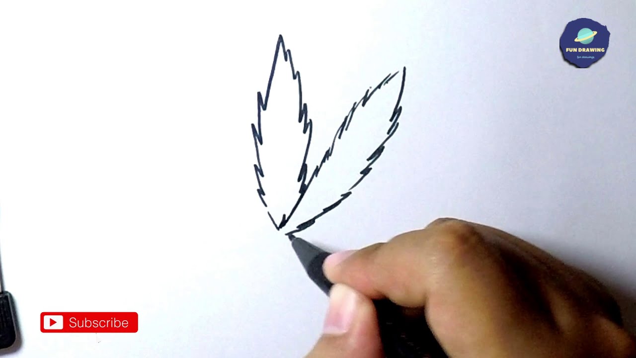 How to Draw Weed - YouTube