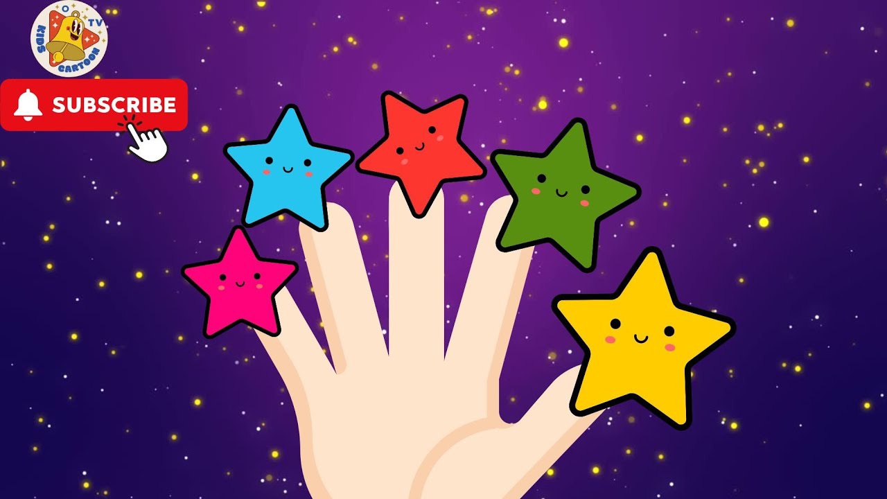 Star Finger Family | Star Finger Family Song - YouTube