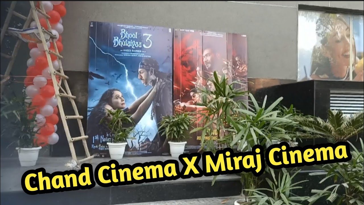 Trilok Puri Chand Cinema Miraj Cinemas Opening | Bhool Bhulaiyaa 3 Vs ...