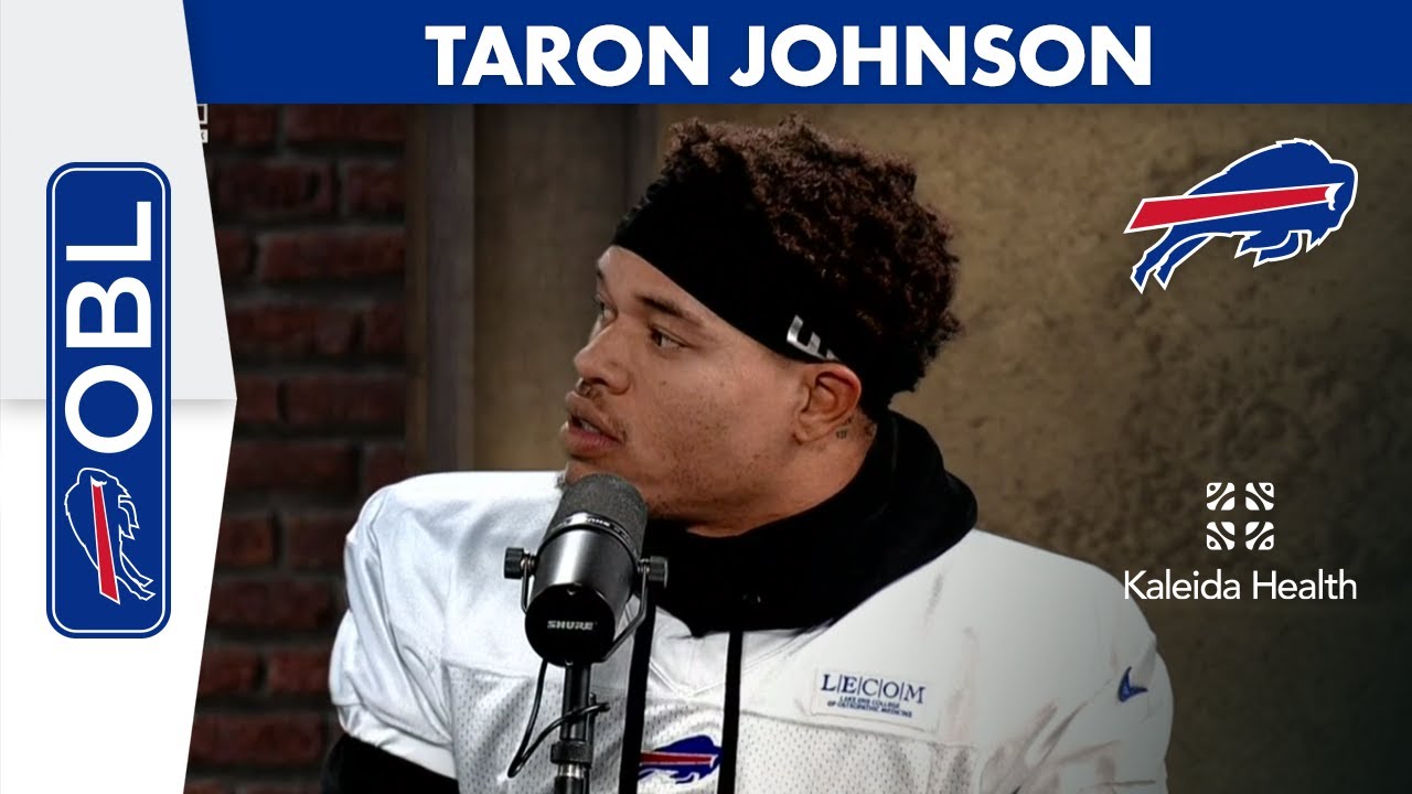 Taron Johnson Joins One Bills Live Fresh Off The Field | One Bills Live ...