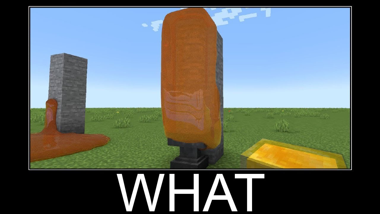 Minecraft realistic wait what meme, Lava, Water, Slime #336 - YouTube
